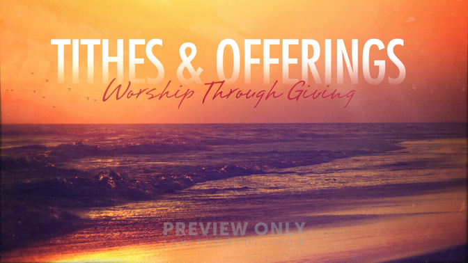 Church Tithes And Offering Backgrounds